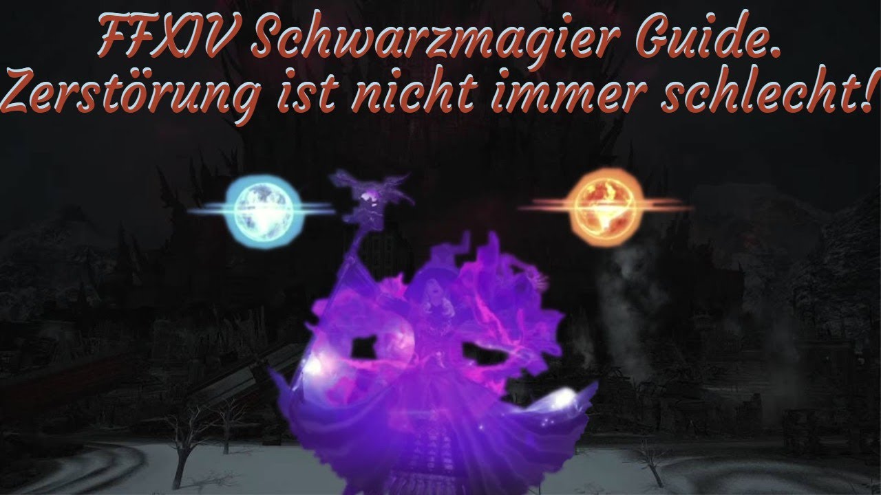 FFXIV Schwarzmagier Guide. Den Zauber bekomme ich noch durch! - YouTube