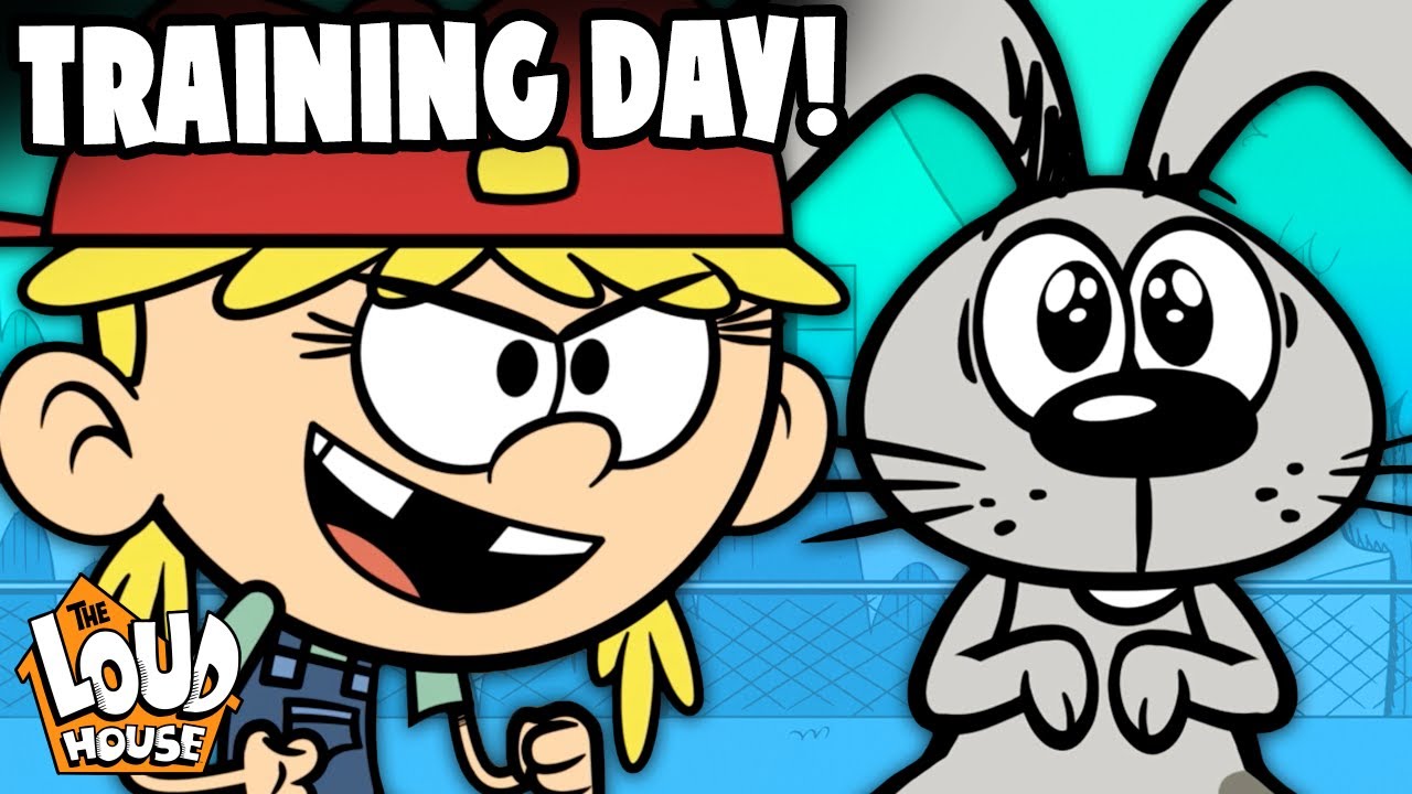 Lana Lost The Pet Rabbit! 'Training Day' | The Loud House - YouTube