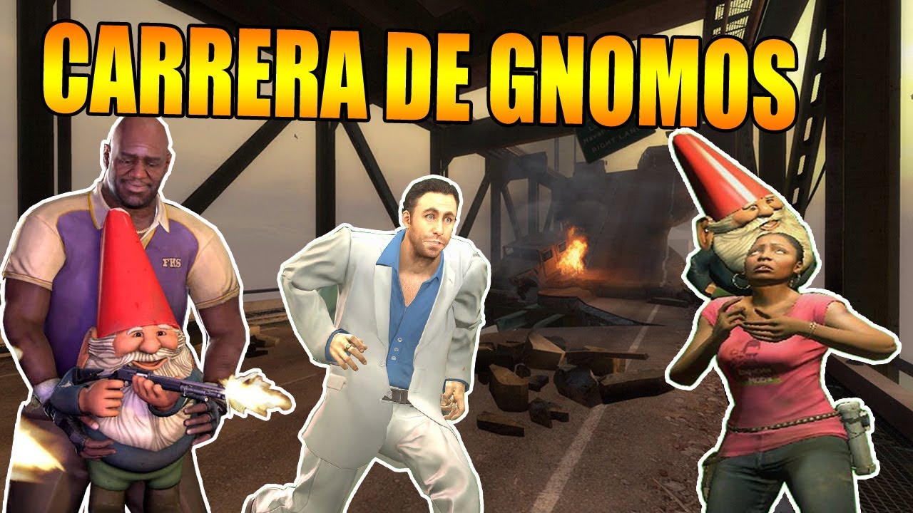 Carrera De Gnomos 2 Left 4 Dead 2 Retos Loquendo Youtube