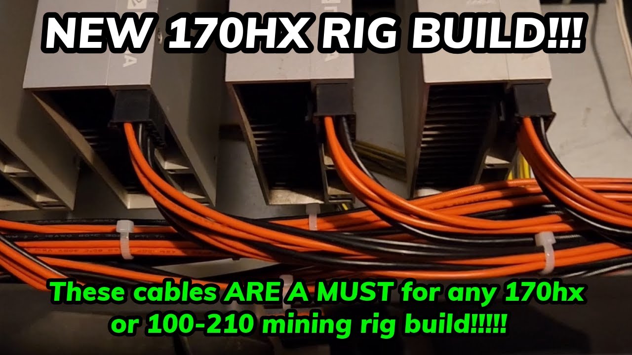 NEW RIG BUILD!!! These cables ARE A MUST for any 170hx or 100-210 rig ...