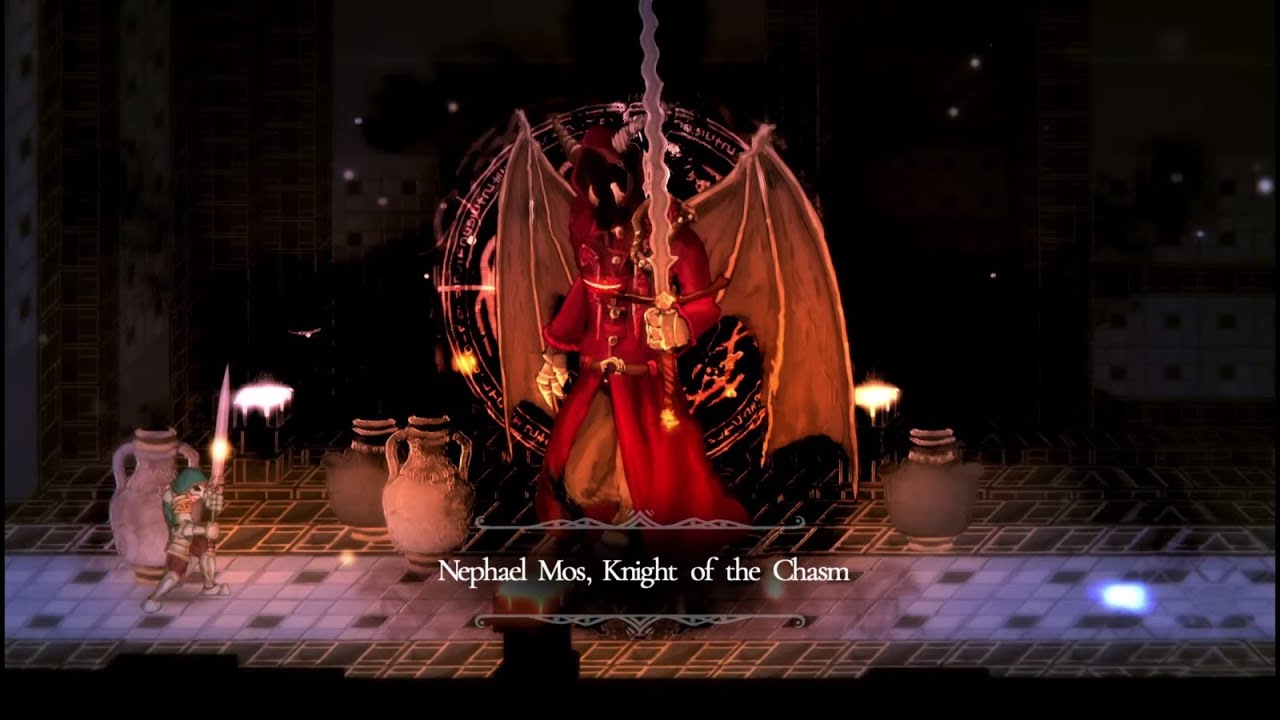 Nephael Mos, Knight of the Chasm [4K] - Salt and Sacrifice - YouTube