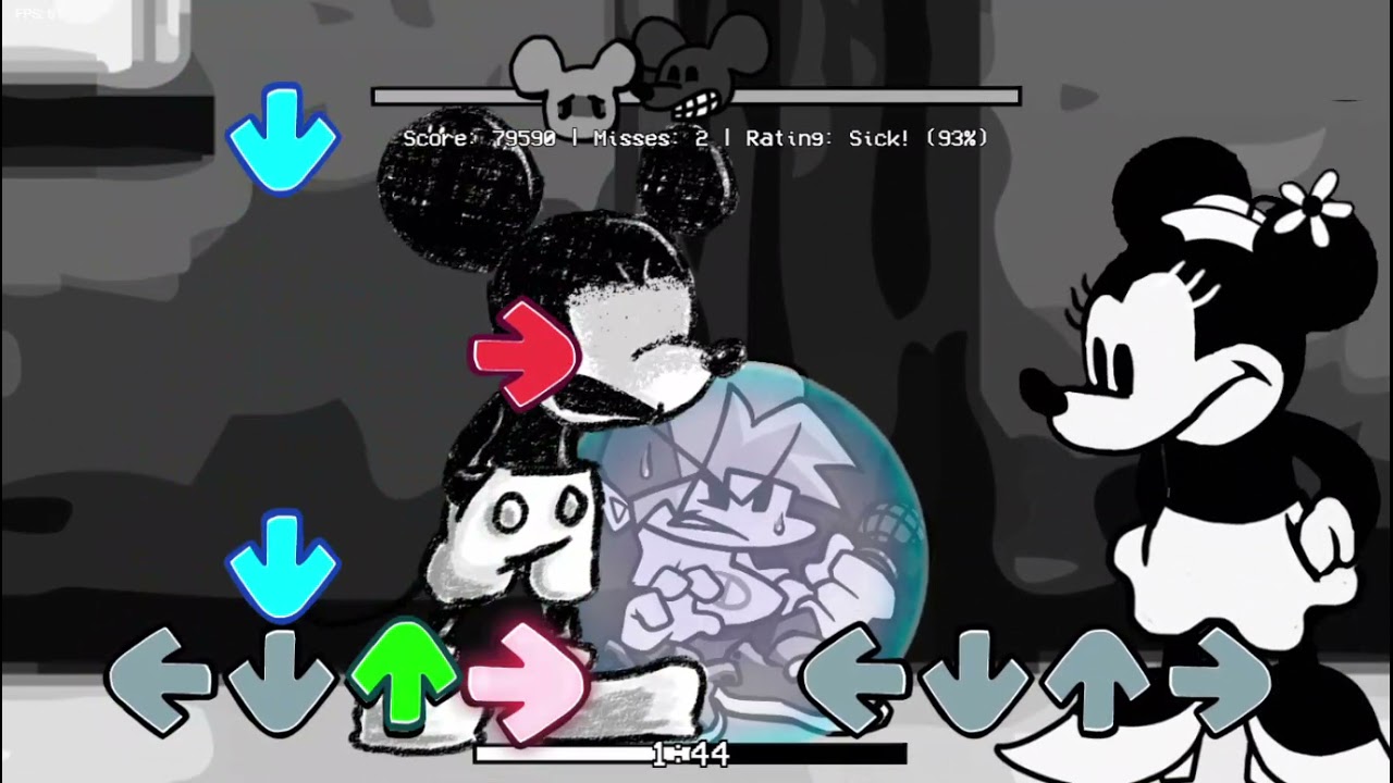 FNF vs Mickey Mouse Avi – Deathly Happy - YouTube