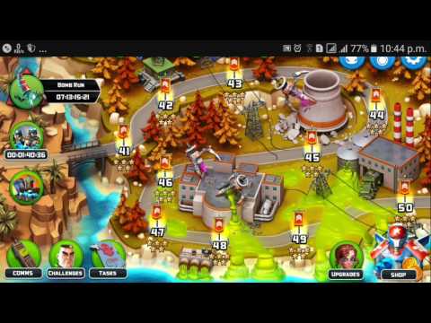 alien creeps td event bomb run insane level no reinforcements - YouTube