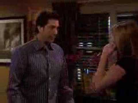 baiser ross et rachel coupée