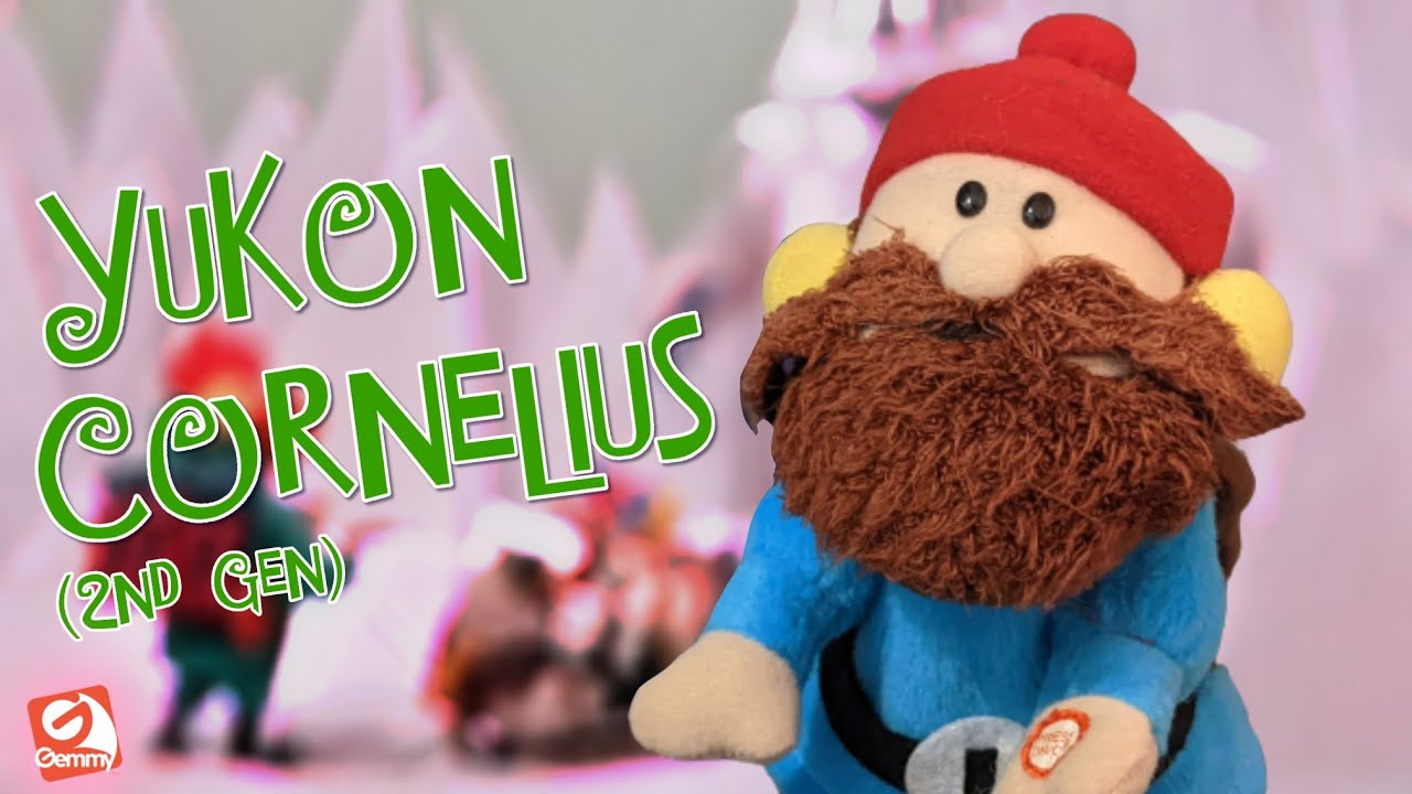 Gemmy Animated Yukon Cornelius "Silver & Gold" - YouTube