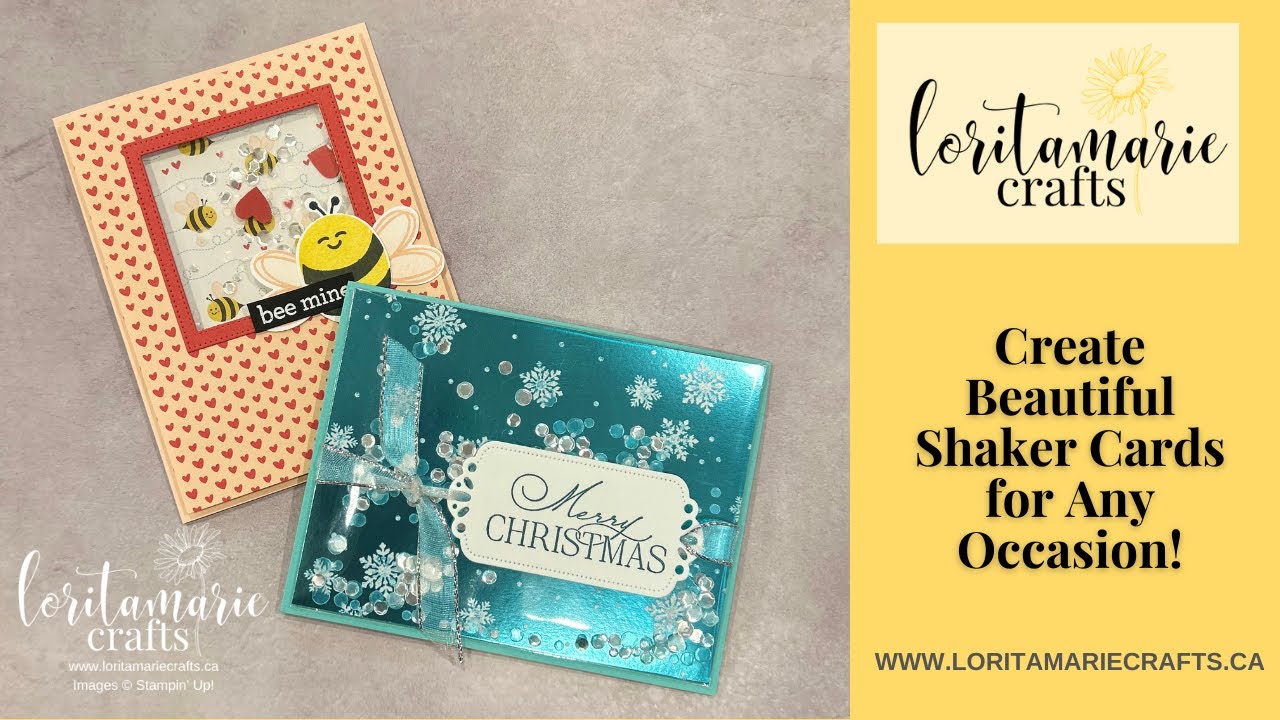 How to Create Beautiful Shaker Cards for Any Occasion - YouTube