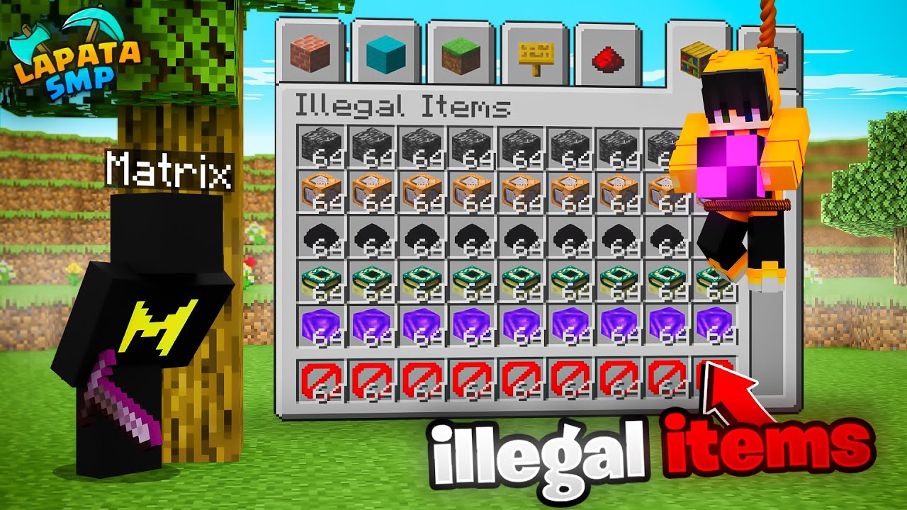 I Collected Every Rare Items In This Minecraft SMP | LAPATA SMP FULL ...