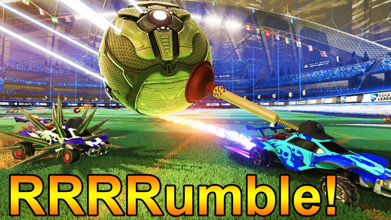 RRRRRUMBLE!!! - Rocket League Rumble Action! - YouTube