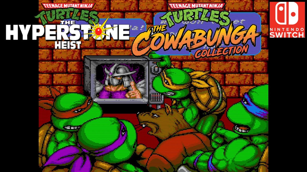 TMNT: The Hyperstone Heist Hard Mode 2 Players Full Walkthrough TMNT ...