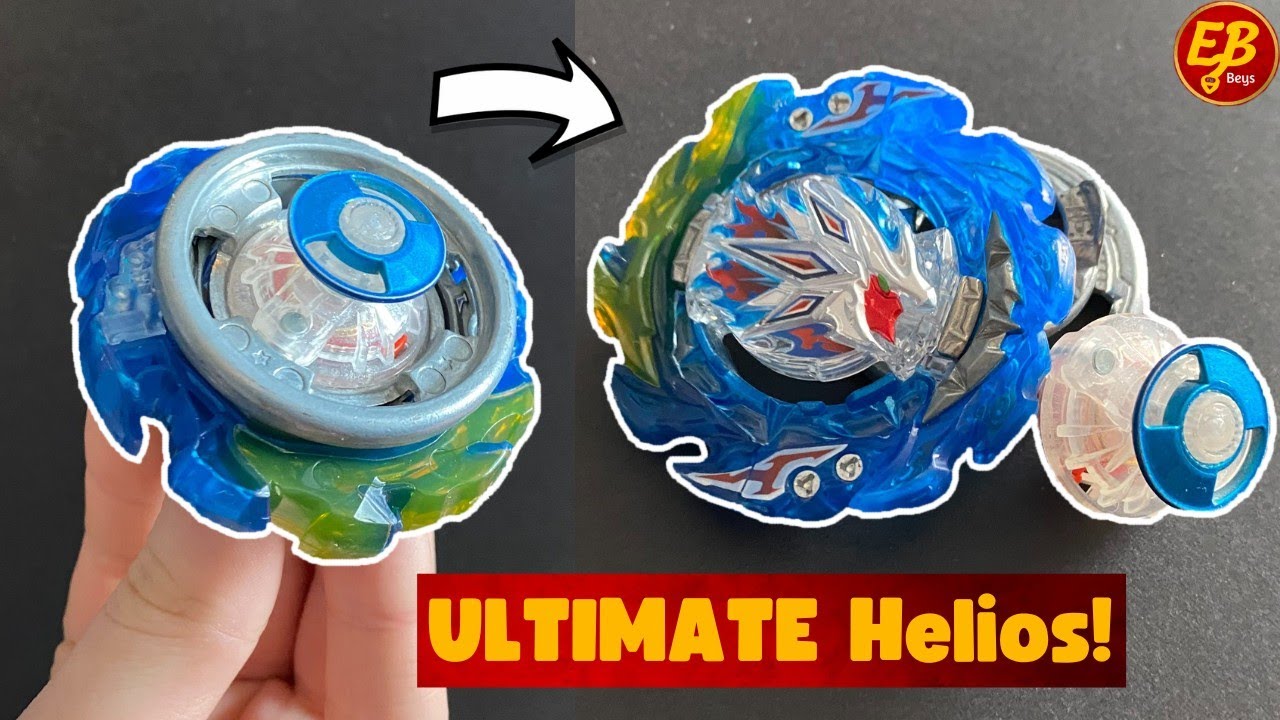 I Created The ULTIMATE HELIOS BEYBLADE! - YouTube