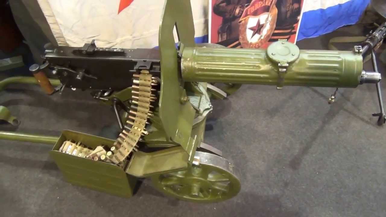54^ MILITALIA A NOVEGRO (MI) - MITRAGLIATRICE MAXIM SOVIETICA DELLA 2^G ...