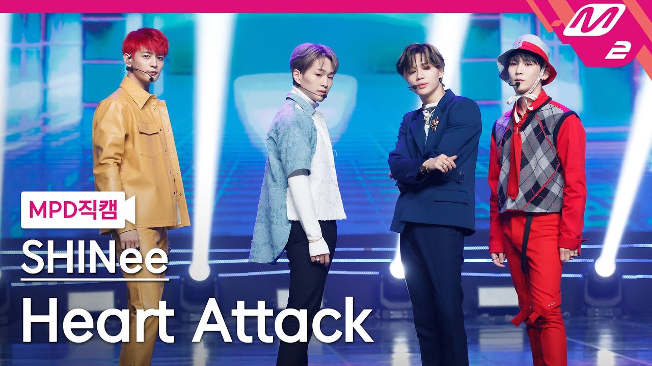 [MPD직캠] 샤이니 직캠 4K 'Heart Attack' (SHINee FanCam) | @MCOUNTDOWN_2021.2. ...