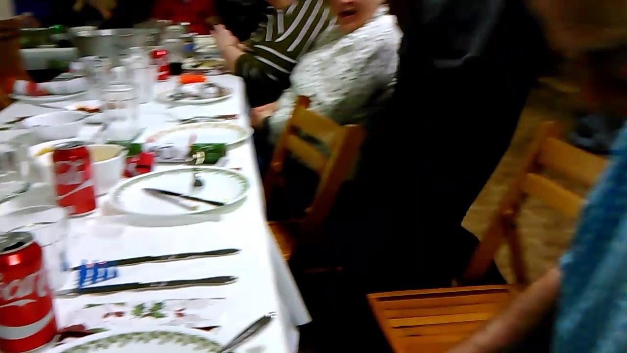 2016 - Pap Pap Bowling at Christmas Eve Dinner - YouTube