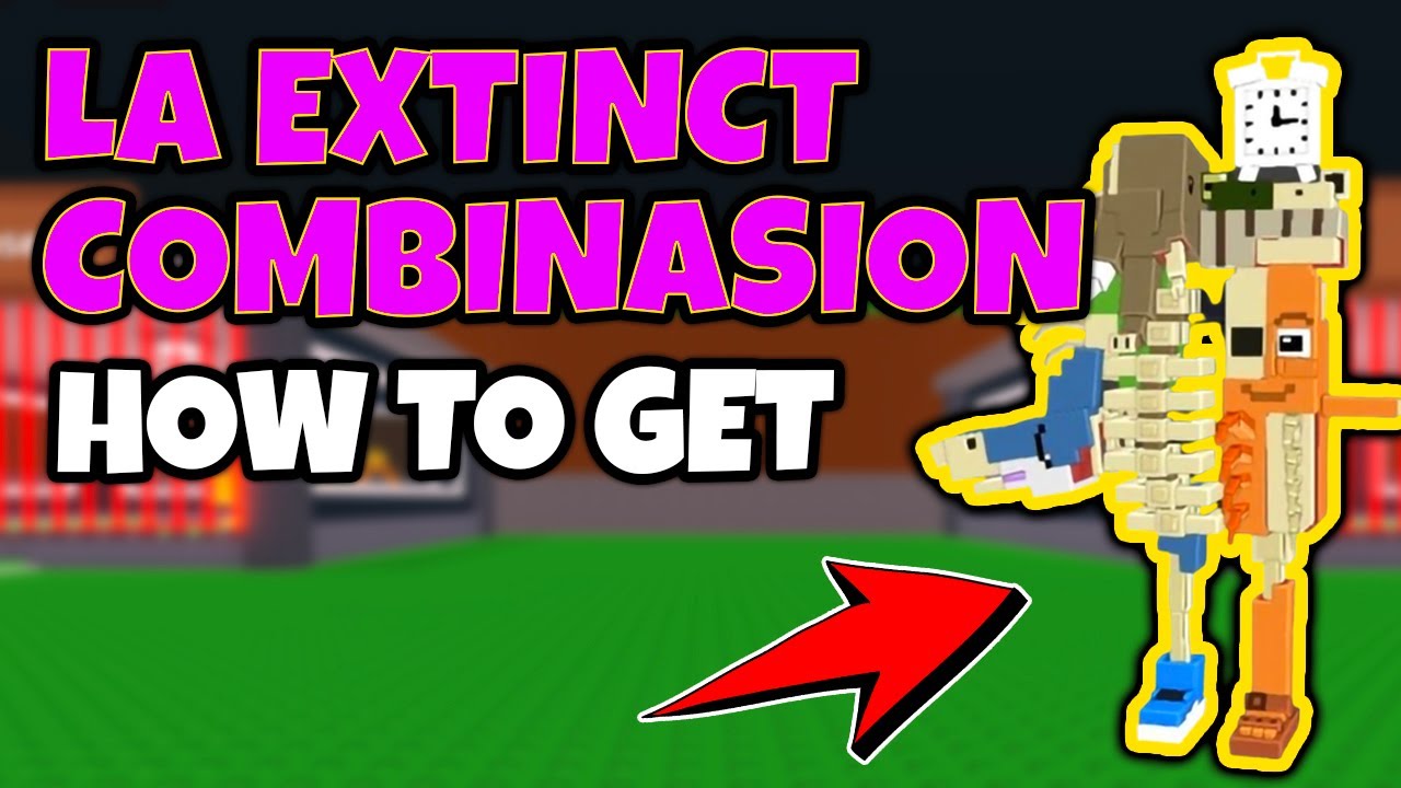 How to Get LA EXTINCT COMBINASION [STEAL A BRAINROT] Roblox - YouTube