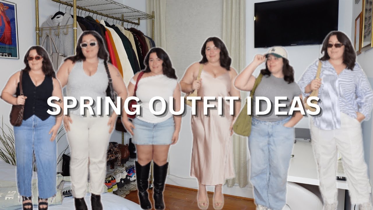 SPRING LOOKBOOK 2024 l pinterest inspired outfits - YouTube