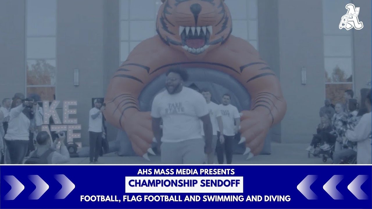 AHS Mass Media Presents | AHS Championship Sendoff (Swimming and Diving ...