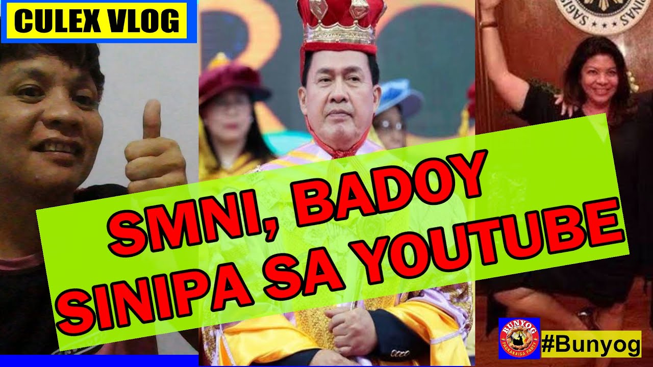 SMNI, SHOW NI BADOY, TINIGBAK NA NG YOUTUBE. Global Magnitsky Act ng US ...