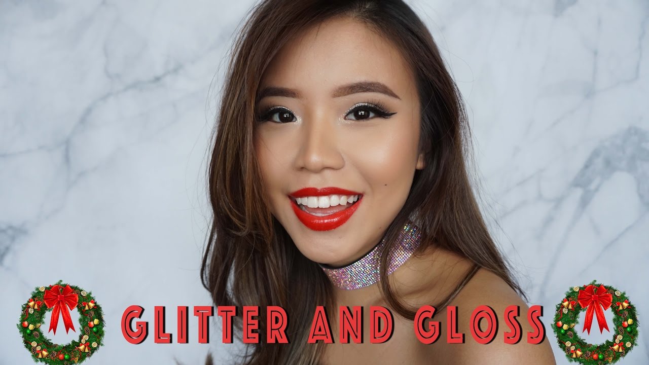 Drugstore Holiday Makeup Tutorial 🎄 Titan Tyra - YouTube