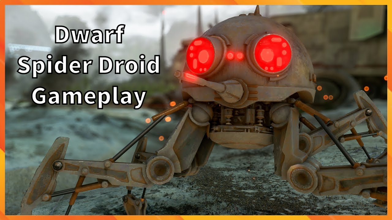 Dwarf Spider Droid Gameplay Star Wars Battlefront 2 - YouTube