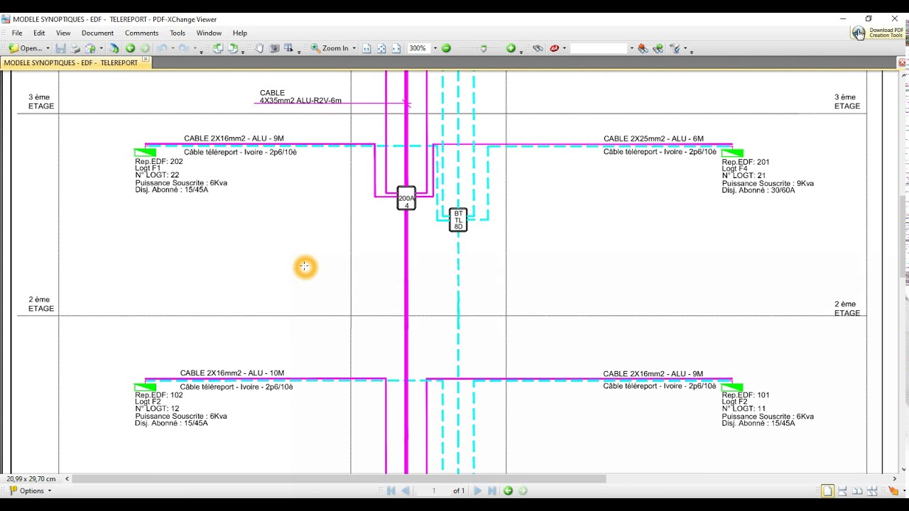 Réalisation synoptique BT Logements collectifs Partie 1/2 - YouTube