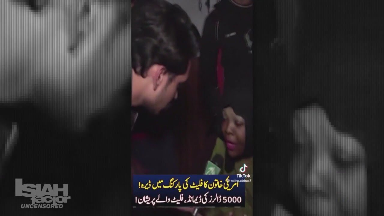Black woman visiting Pakistan goes viral - YouTube