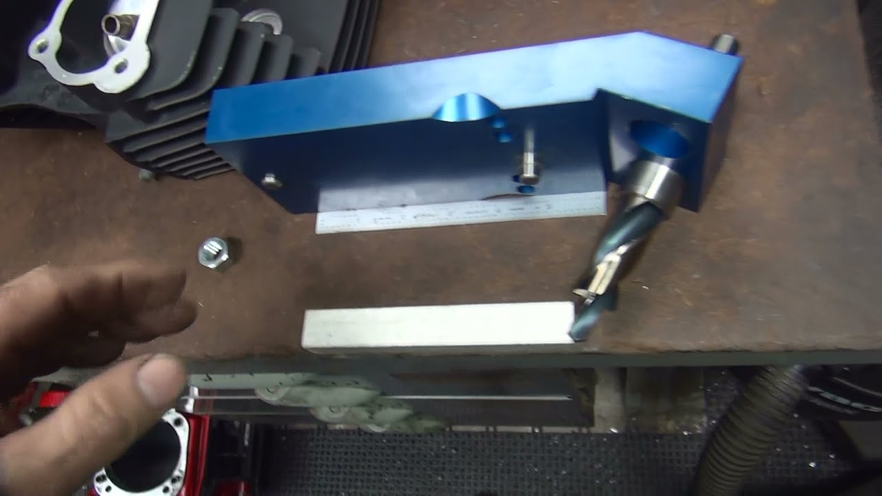 #101 tool testing jims twin cam compression release drill fixture ...