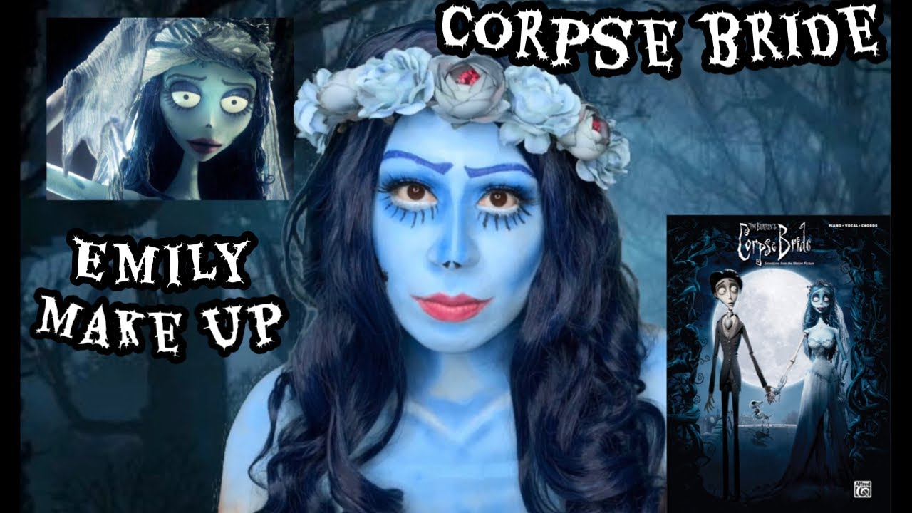 CORPSE BRIDE HALLOWEEN MAKEUP TUTORIAL - YouTube