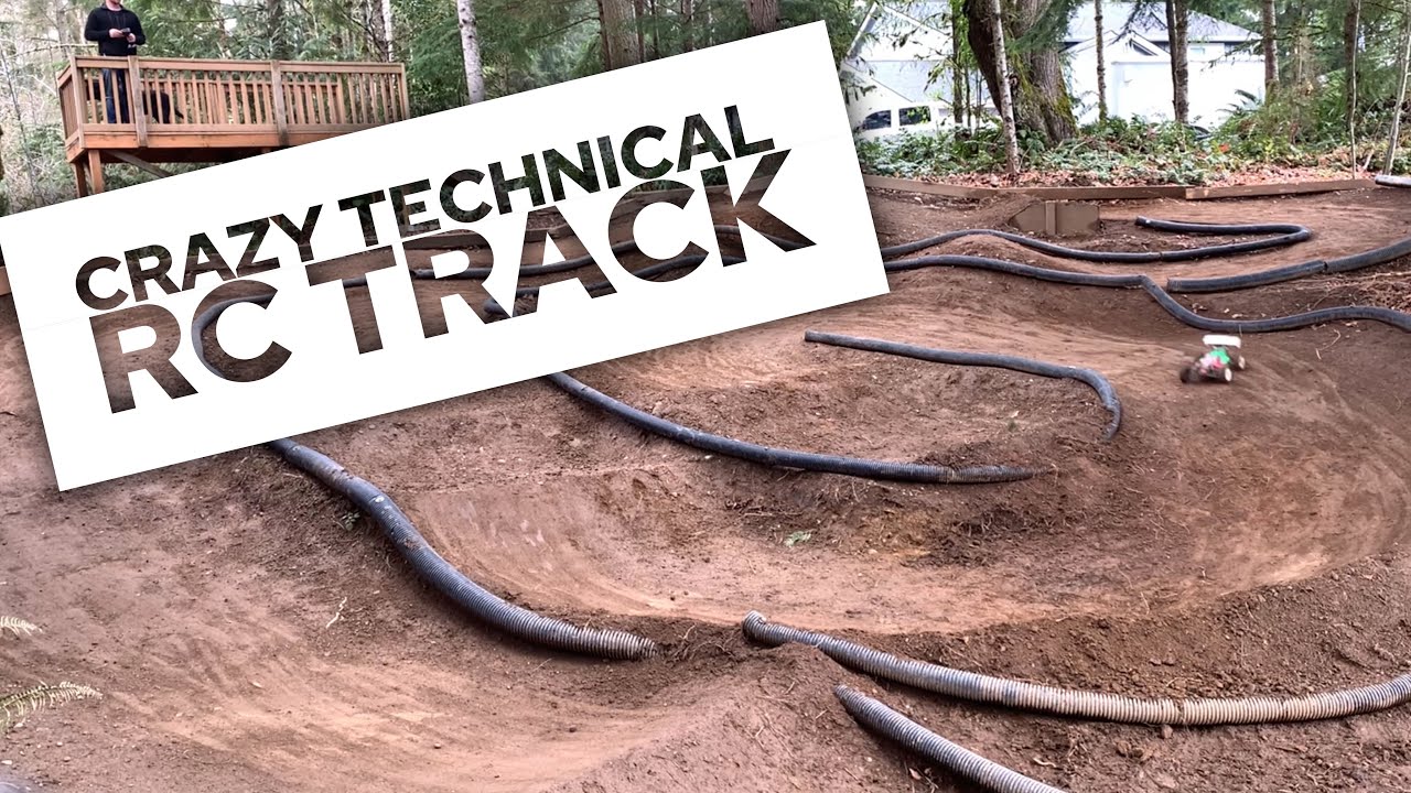 My Favorite Backyard RC Track Layout! - YouTube