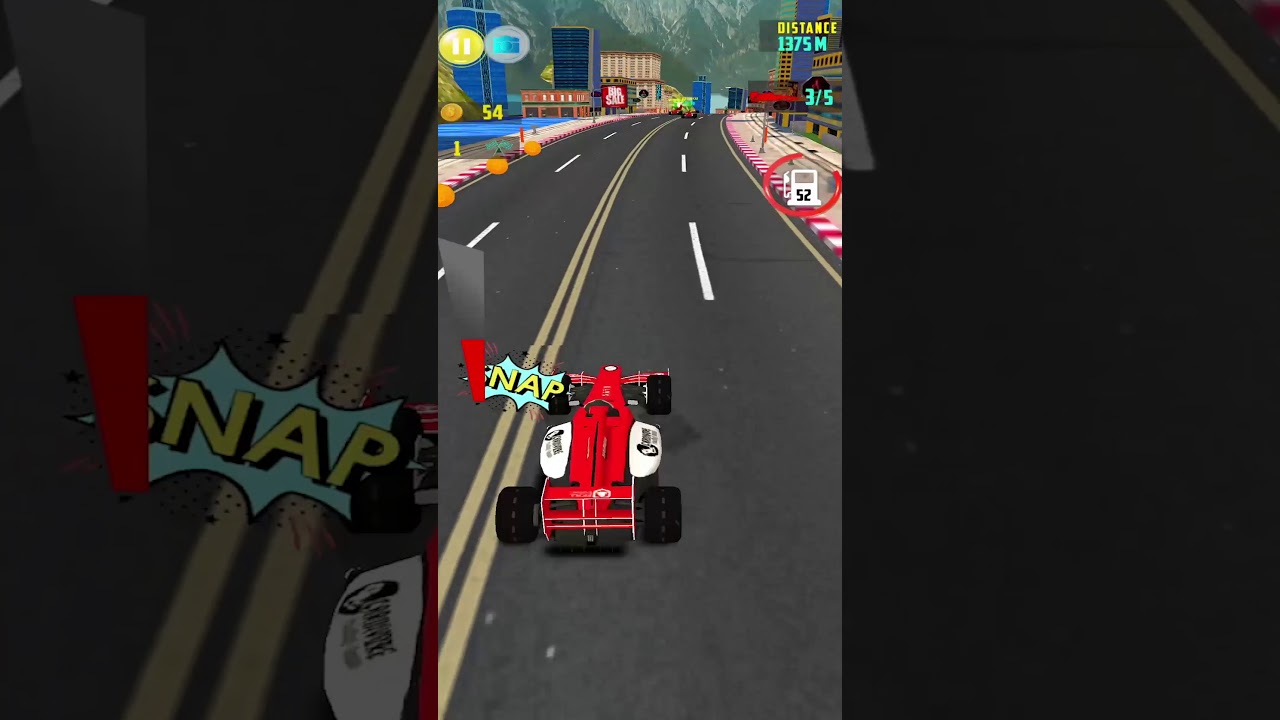Thumb Car Race | Best Portrait Racing Game | - YouTube