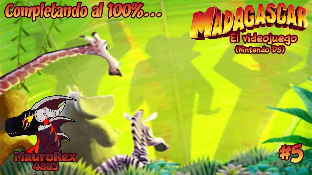 Madagascar 1 (Nintendo DS) - Parte 5: Completando al 100%... - YouTube