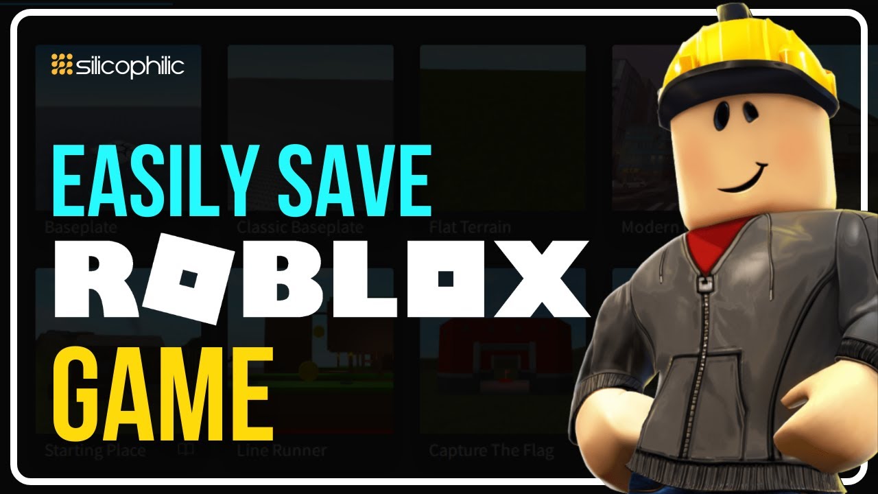 How to Save Your Games in Roblox Studio || Save Roblox Games in Your PC ...