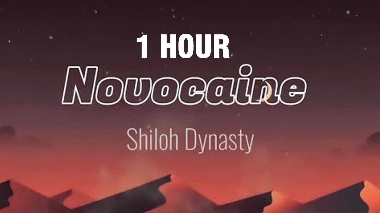 [1 HOUR] Shiloh Dynasty - Novocaine - lyrics (sped up) - YouTube