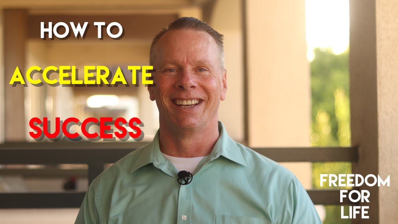 HOW TO ACCELERATE SUCCESS - YouTube
