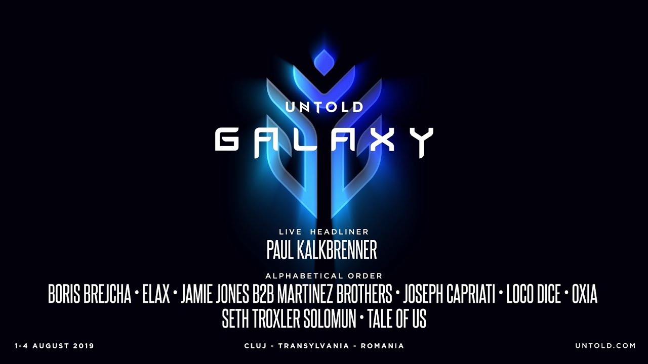 UNTOLD Galaxy | Artist Announcement - YouTube