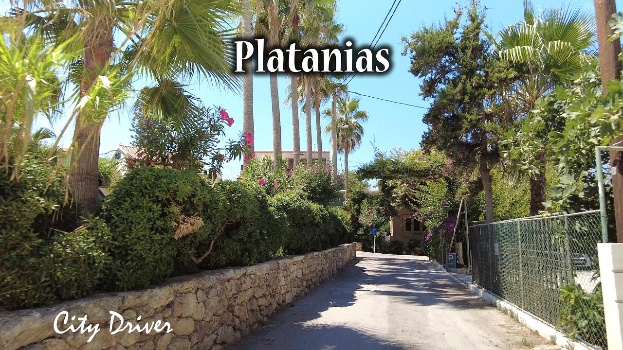 🛑 It’s Time to Open Up About Platanias, Chania | 4K Walking Tour ...