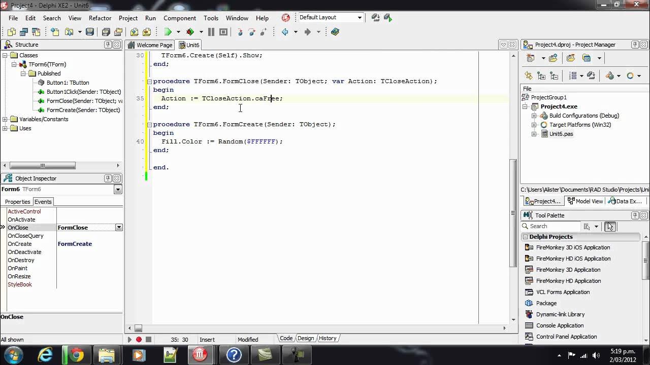 Delphi Programming Tutorial 67 Form Ownership Youtube