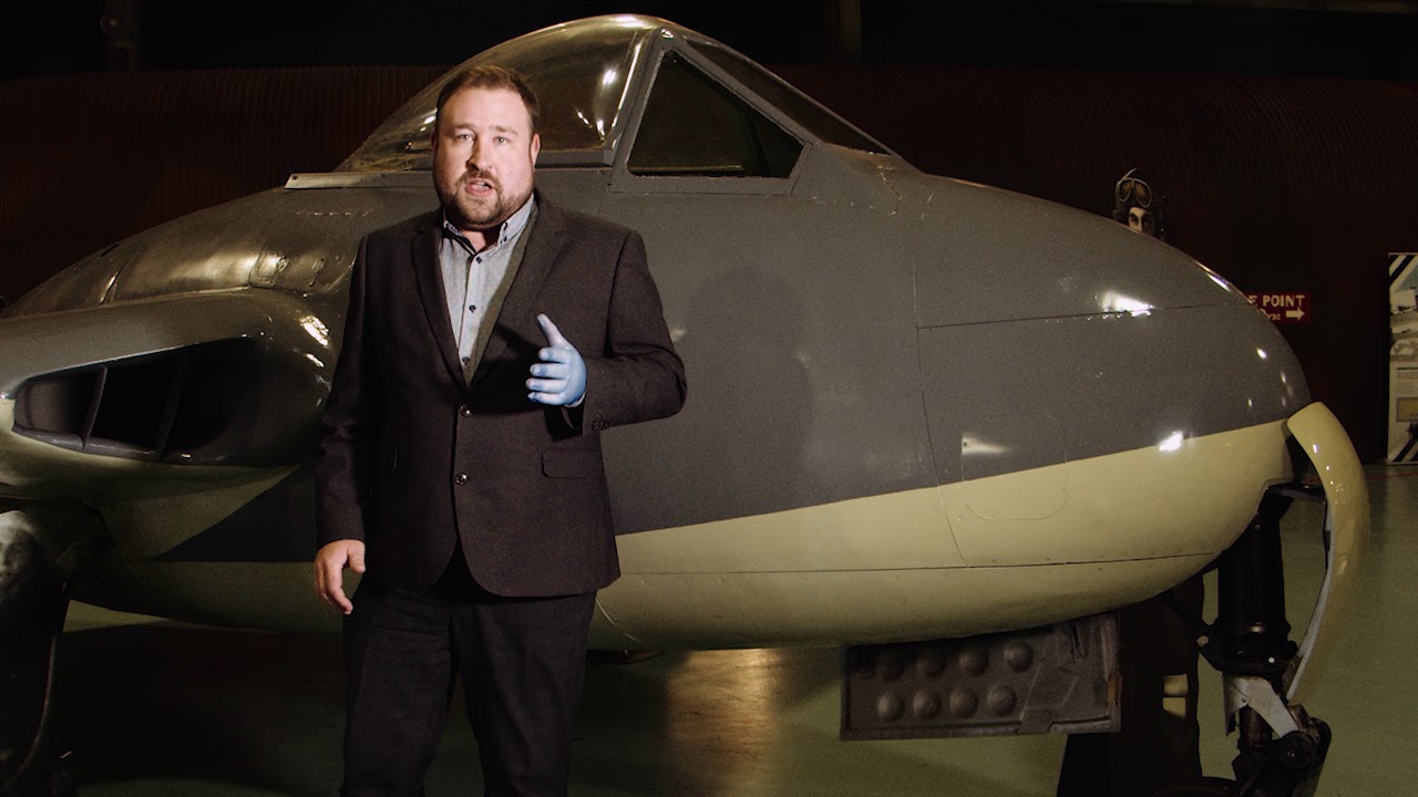 Discover the history of the de Havilland Vampire Mk 1 Serial LZ551/G ...