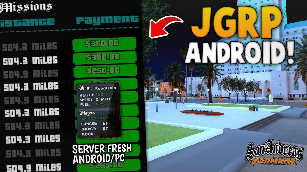 SERVER GTA SAMP ROLEPLAY ANDROID MIRIP JGRP !? REVIEW SERVER GTA SAMP ROLEPLAY INDONESIA - YouTube