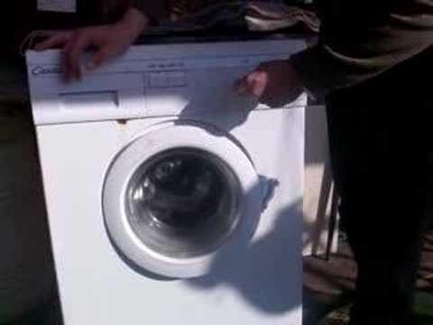 FULLY DESTROYED WASHING MACHINE - YouTube
