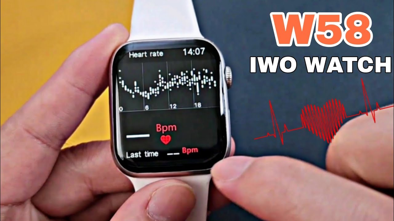 W58 Smartwatch Unbox - 500 + watchface IP68 display 13 polegadas. - YouTube