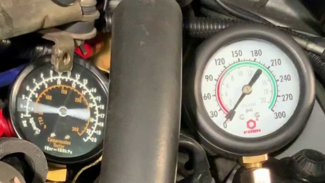 Mazda Rx7 13B Rotary Compression Test using standard gauges - Damaged ...