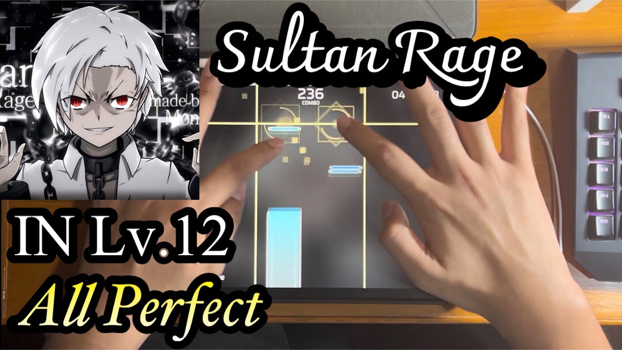 【Phigros】 Sultan Rage (IN) All Perfect - YouTube