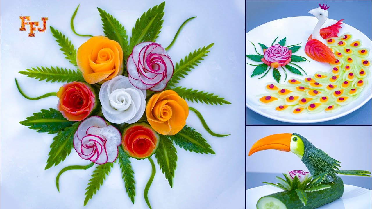 Mind Blowing Ideas for MasterChef Food Garnishes & Decorations - YouTube