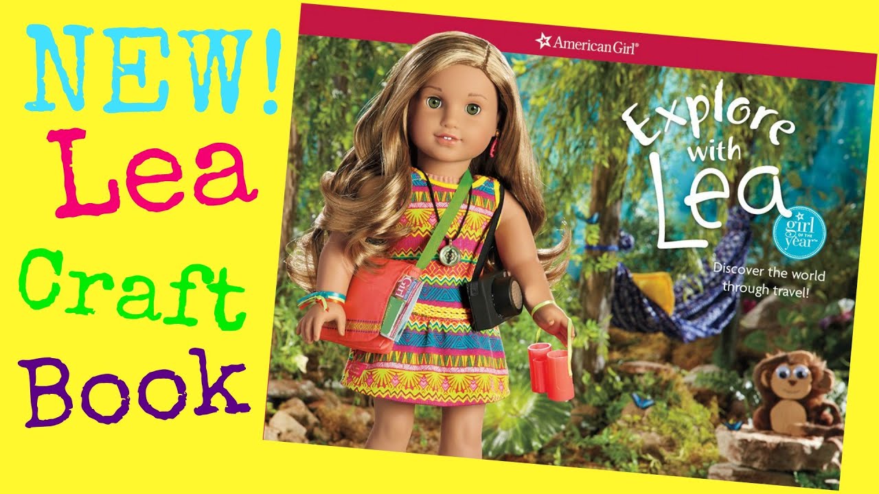 Explore with Lea Craft Book Playset Review - YouTube