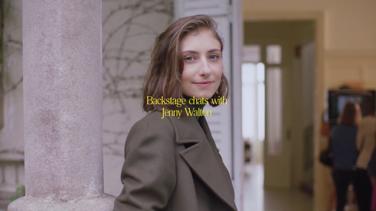 Backstage chats starring Jenny Walton | Massimo Dutti - YouTube