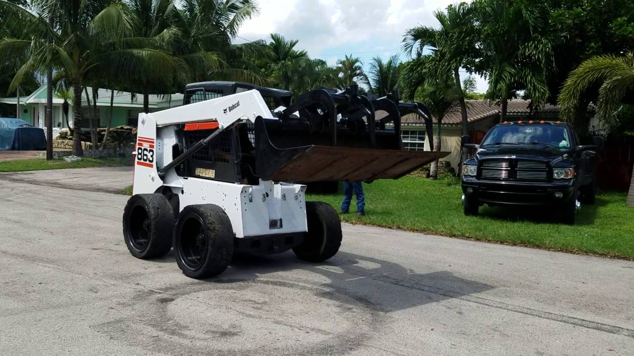 Bobcat 863G 2003 - YouTube