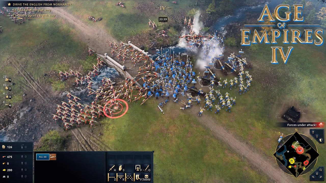 Age of Empires IV - The Hundred Years War - The Battle of Formigny ...