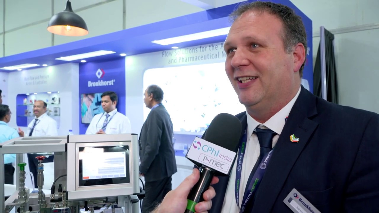 CPhI & P-MEC India | Interview with Bronkhorst - YouTube