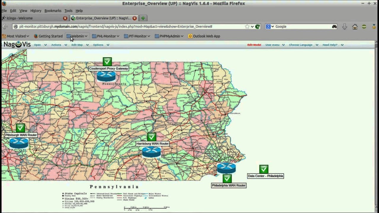Creating a Nagvis Enterprise Overview - YouTube