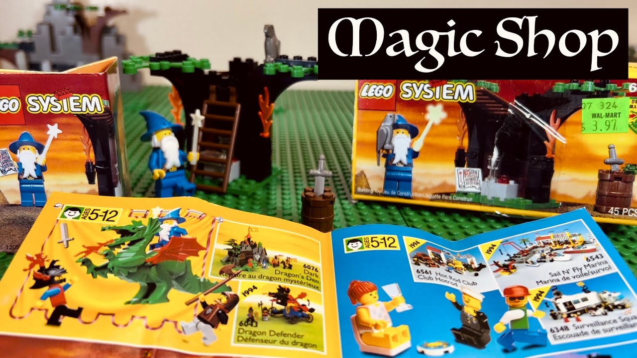 Dragon Masters ‘Magic Shop’ / LEGO 6020 with goodies! - YouTube